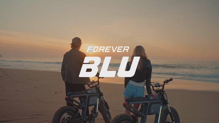 Forever Blu Bikes - Cyberpunk Design. Bold Identity. – BLU